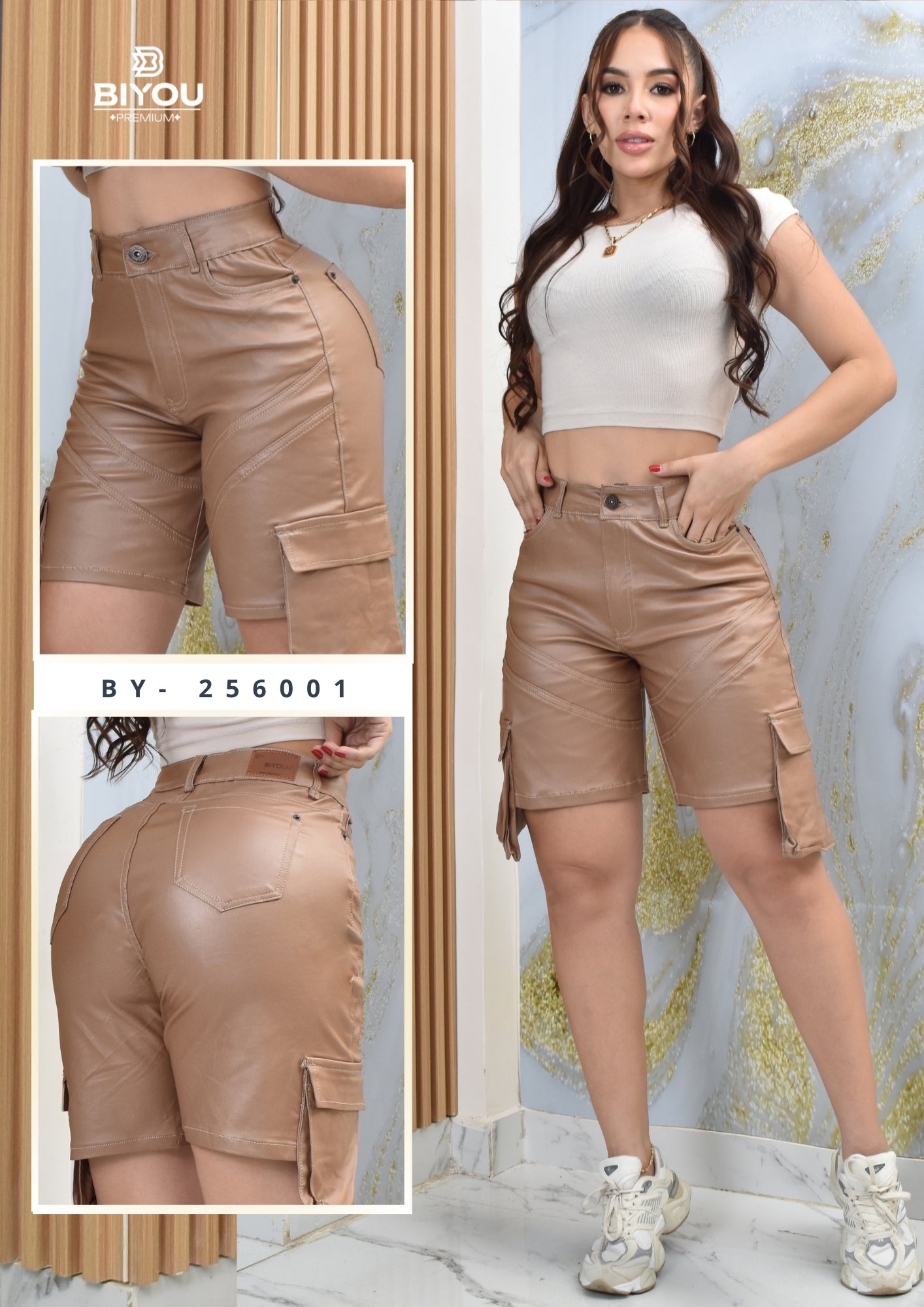 BICICLETERO CUERINA CARGO REF. BY-256001 – BIYOU PREMIUM - TIENDA ONLINE